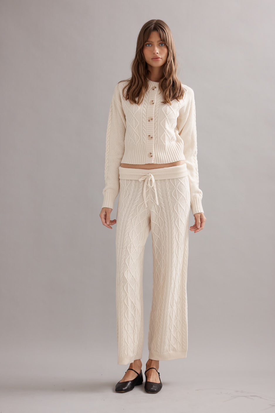 Cable Knit Pant – Caitlin Crisp
